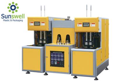 China Manual Semi-Automatic PET Blow Molding Machine 0.1-20L Capacity 2000-2500 BPH Output for sale