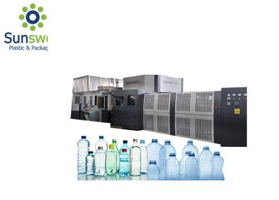 China Fully Automatic Linear Stretch Blow Molding Machine 380V 50/60Hz for PET Bottles 0.1-2.0L for sale