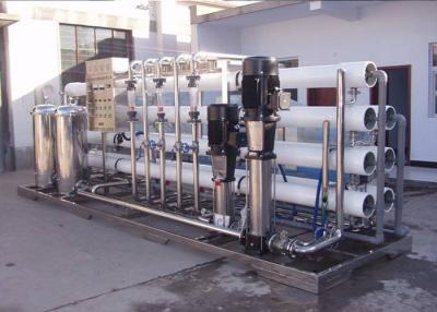 China Two Stage RO Water Plant Ultrapure Water System with 5μm Filtration and PLC Control for Industrial Applications for sale