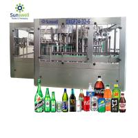 China Automatic Juice Carbonated Drink Bottle Filling Machine with 3,000-24,000 BPH Capacity for Aluminum Tin Can Production for sale