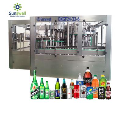 China Automatic Juice Carbonated Drink Bottle Filling Machine with 3,000-24,000 BPH Capacity for Aluminum Tin Can Production for sale