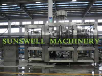 China 24-32-6 PET Bottle Glass Bottle Carbonated Drink Filling Machine 5000 BPH for sale