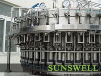 China Automatic Carbonated Beverage Filling Machine 5000-28000 BPH Complete Line for sale