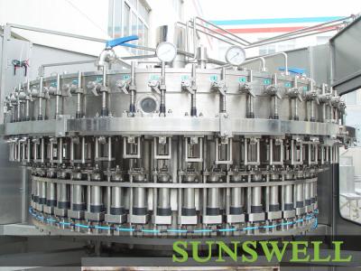 China 3 In 1 Full Automatic Carbonated Filling Machine For Drinking PET Bottles for sale
