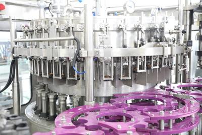 China Glass Bottle Filling Machine 2000-20000bph for Energy Drinks Beer Whisky with Screw Crown Cap for sale