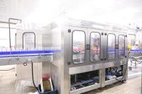 China 3-in-1 Automatic Glass Bottled Juice Production Line with 2000-20000 BPH Capacity, Washing Filling Sealing Capping for sale