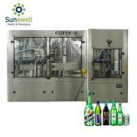 China Complete Automatic Beer Production Line 3-in-1 Monoblock with SUS304 Stainless Steel and Isobaric Filling System for sale