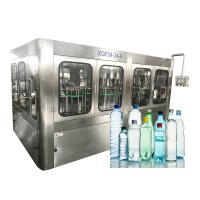 China Automatic 3 in 1 Pure Water Filling Sealing Machine for PET Bottle 5000 BPH for sale