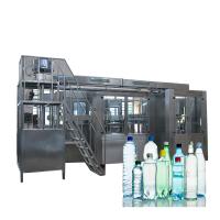 China Complete Automatic Water Bottle Filling Machine With Washing Screwing 3 In 1 Monoblock for sale
