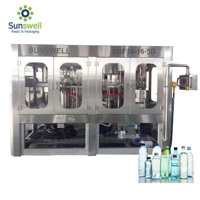 China 3 in 1 Pure Water Mineral Water Filling Machine Washer Capper 5000 BPH for Bottle for sale