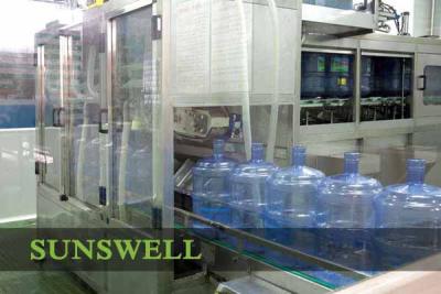 China Stainless Steel 5 Gallon Water Filling Machine with 120-1200 BPH Capacity and 380V Power for sale