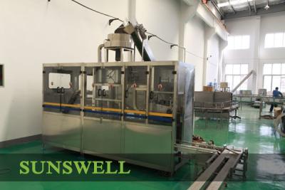 China Stainless Steel 5 Gallon Water Filling Machine Full Auto for PET Bottle 120 BPH for sale