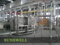 China 2000BPH 5 Gallon Water Filling Machine , Barrel Washing Filling Capping Machine for sale