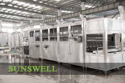 China 3000BPH 5 Gallon Water Filling Machine 5kW Rotary 600 BPH Stainless Steel for sale