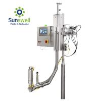 China LN2 Bottled Water Liquid Nitrogen Dosing Machine with 15-1000ms Filling Time and 100-300 CPM Speed Range for sale