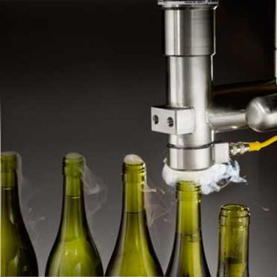 China Ce Bottles SS304 Nitrogen Injection Machine with PLC Control and Dual Sensor System for Industrial Packaging for sale