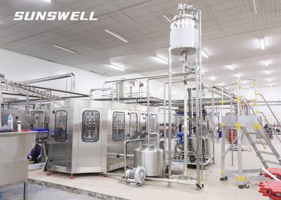 China RXGF 32-32-8 12000BPH Automatic Juice Filling Machine for 1L Glass Bottles with 95°C Hot Filling for sale
