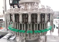 China Fully Automatic 3-in-1 PET Bottle Juice Filling Machine, 12,000 BPH Capacity, 32 Rinsing & Filling Heads for sale