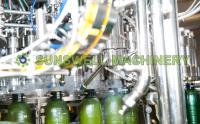 China PET Bottle 3-in-1 Juice Filling Machine 200-2000ml 1000-20000bph Washing Filling Capping for sale