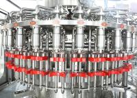 China Monoblock Hot Filling Bottling Machine 150-320mm Height Range 2000-30000 BPH Capacity PLC Control for sale