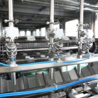 China Automatic 5 Gallon Hot Juice Fill Bottling Machine 304 Stainless Steel PLC Control for sale