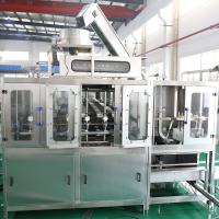 China 150BPH Gravity Hot Fill Bottling Machine 304 Stainless Steel Structure for sale