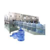 China 5 Gallon Mineral Water Hot Filling Machine with Integrated Bottle Washer 150-2000 BPH for sale