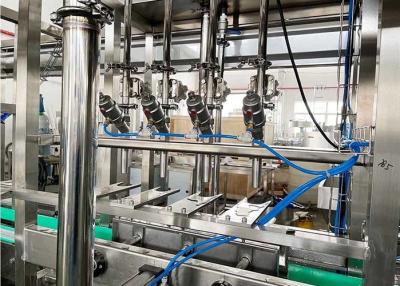 China 2000BPH 15L Linear Type Mineral Water Bottling Machine 3-in-1 Rinsing Filling Capping for sale