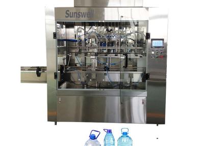 China 500BPH 5L Pet Bottle Water Washing Filling Capping Machine Linear Type for sale