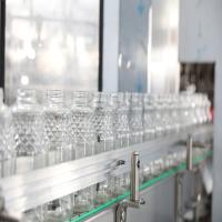 China SGS 330ml 2 Nozzle Juice Beverage Filling Machine Stainless Steel Structure for sale