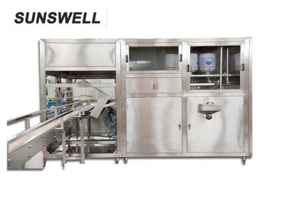 China 300BPH 5 Gallon Water Filling Machine Monoblock 3 in 1 Stainless Steel for sale