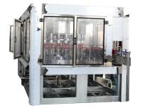 China PE HDPE Bottle Hot Filling Machine with Aluminum Foil Sealing - 5000-20000 BPH Capacity, 180ml-2000ml Range for sale