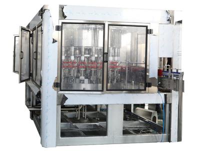 China PE HDPE Bottle Hot Filling Machine with Aluminum Foil Sealing - 5000-20000 BPH Capacity, 180ml-2000ml Range for sale