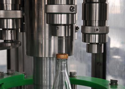 China 3000BPH Shrink Film Beer Can Filler Machine Sanitary Design 200-2000ml for sale