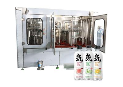 China 2500BPH Carbonated PET Bottle Soda Filling Machine 12 Head Beverage Filler for sale