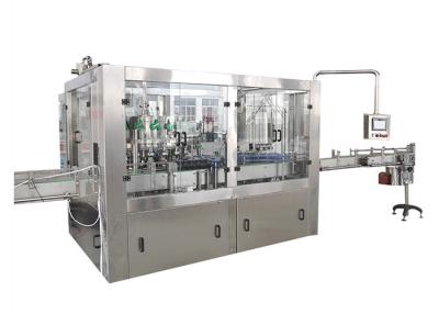 China SUS316L Automatic Beer Bottle Filler Rotary Tray Soda Water Filling Machine 6000BPH for sale