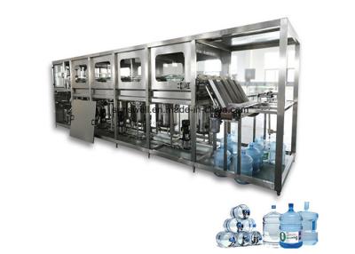 China 5 Gallon Barrel Water Filling Machine with 100-2000 BPH Capacity and 380V Power for Purified Water Production for sale