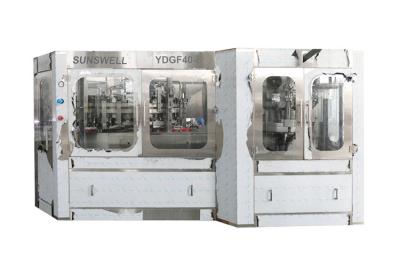 China 250ml Carbonated Beverage Filling Capping Machine SUS304 - 12 Filling Heads, 2000BPH Capacity for sale