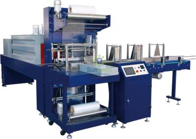 China PET Bottle Shrink Packaging Equipment 380V 35KW Small Beverage Wrap Packing Machine for sale