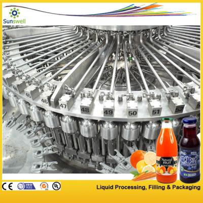 China Automatic Rotary PET Bottle Juice Filling Machine with 12-72 Heads and 2,000-30,000 BPH Capacity for sale
