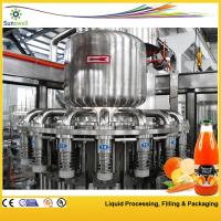 China 2000-30000 BPH Automatic Juice Filling Machine for PET Bottles 50-110mm Diameter Hot Fill System for sale