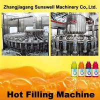 China PET Bottle Hot Filling Machine 5000-20000 BPH 500 L/Min Air Consumption 380V for sale