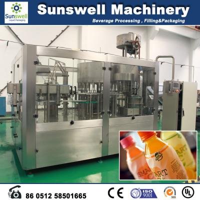 China Automatic Fresh Fruit Juice Hot Filling Machine with 12-72 Valves and 2,000-30,000 BPH Capacity for PET Bottles for sale