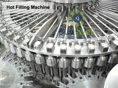 China Automatic PLC Hot Filling Machine 3 in 1 Bottle Fruit Juice Processing Line 3000-24000 BPH for sale