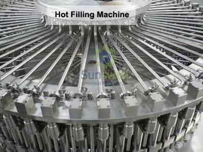China Sunswell XGF Hot Filling Machine 3000-36000 BPH for PET Bottles with 380V Power and 7.5kW Motor for sale