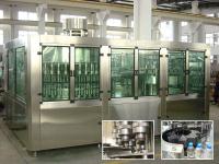 China 3-in-1 Pure Water Filling Machine 18000 BPH Rinser Filler Capper for PET Bottles for sale