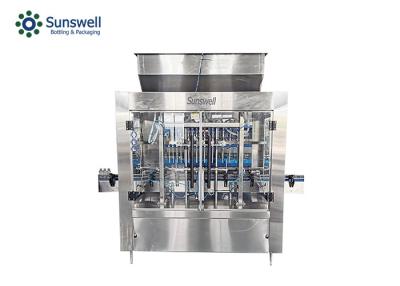China 500ML Linear Liquid Bottle Filling Machine 8 Nozzle 2000-2400 BPH for sale