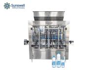 China 8 Nozzles Linear Mineral Water Filling Capping Machine  UL Certification for sale