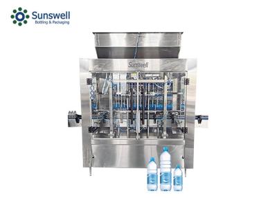 China 8 Nozzles Linear Mineral Water Filling Capping Machine  UL Certification for sale