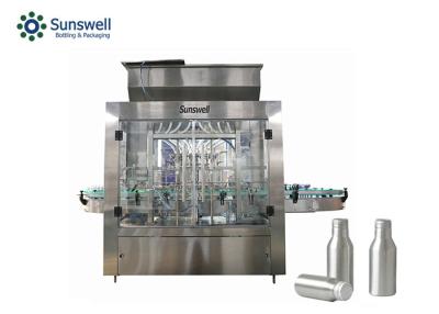 China 2000BPH Linear Water Filling Machine Servo Motor Driven 8 Nozzle 500-4000ml for sale